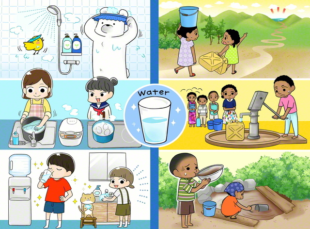 〈SDGs×SEIKYO ちーちゃんと考える 未来のカタチ〉 気候変動などで水資源が不足 国境を越えた協力が不可欠に