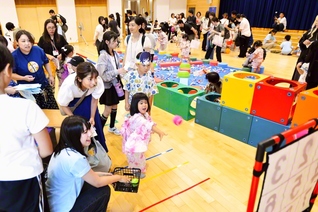 北海道・札幌創価幼稚園で盛大に開かれた「太陽の子まつり」
